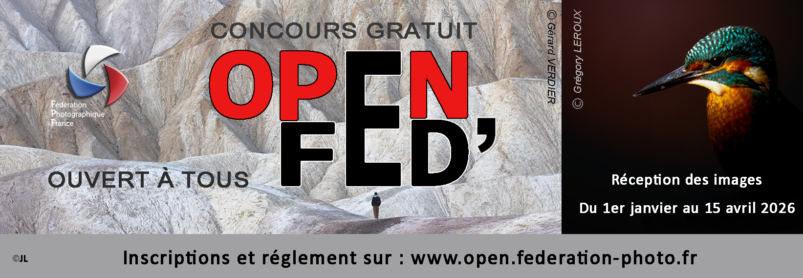 Compétitions : Open'Fed - Fédération Photographique de France
